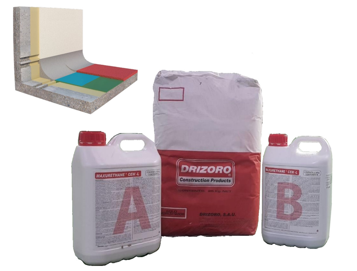 MAXURETHANE CEM systém | Povrchové úpravy podlah a ochranné nátěry